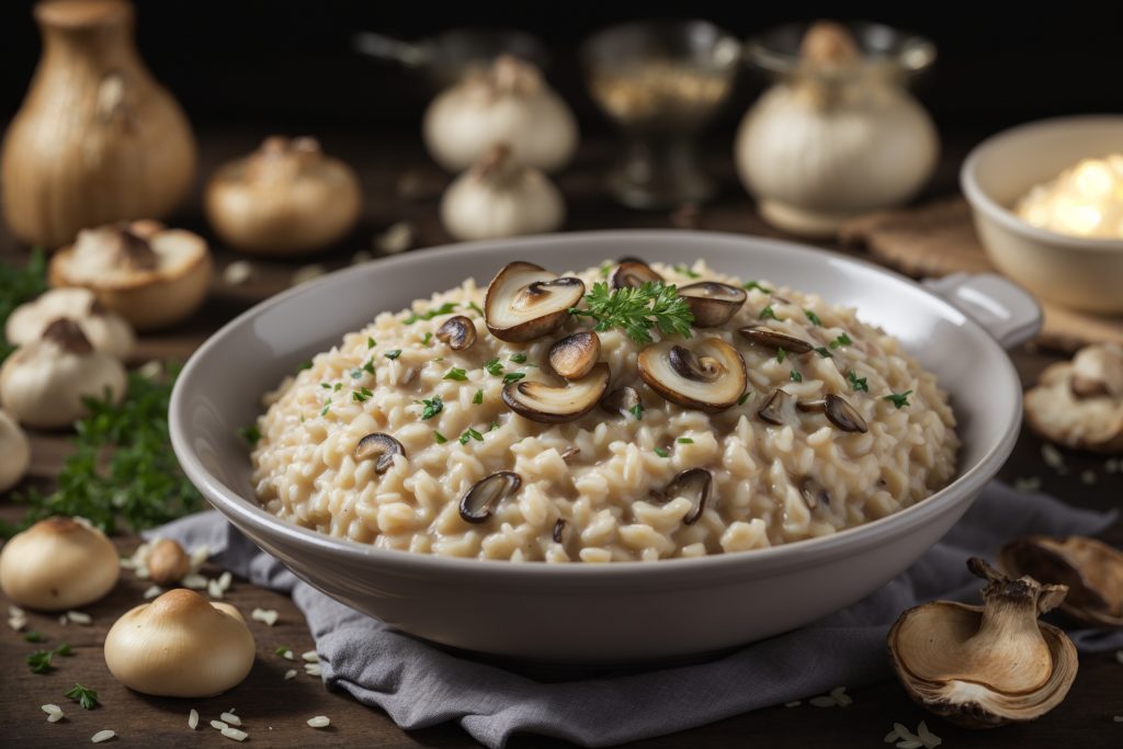 Risotto aux Champignons Crémeux - Tous chefs - Des recettes simples et ...